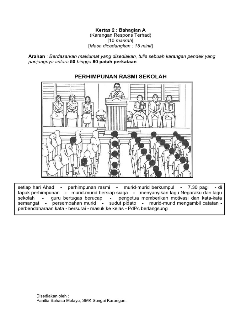 Karangan Respons Terhad 3 | PDF