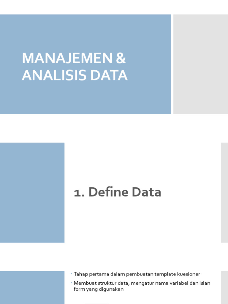 MAD 2022 (Define Data Make Data File) | PDF | Komputer