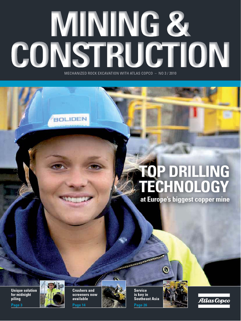 Top Drilling Technology: at Europe's Biggest Copper Mine | PDF | Drilling Rig | Secondary Sector ...