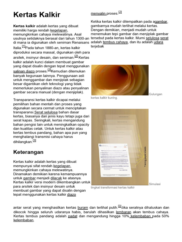 Kertas Kalkir | PDF