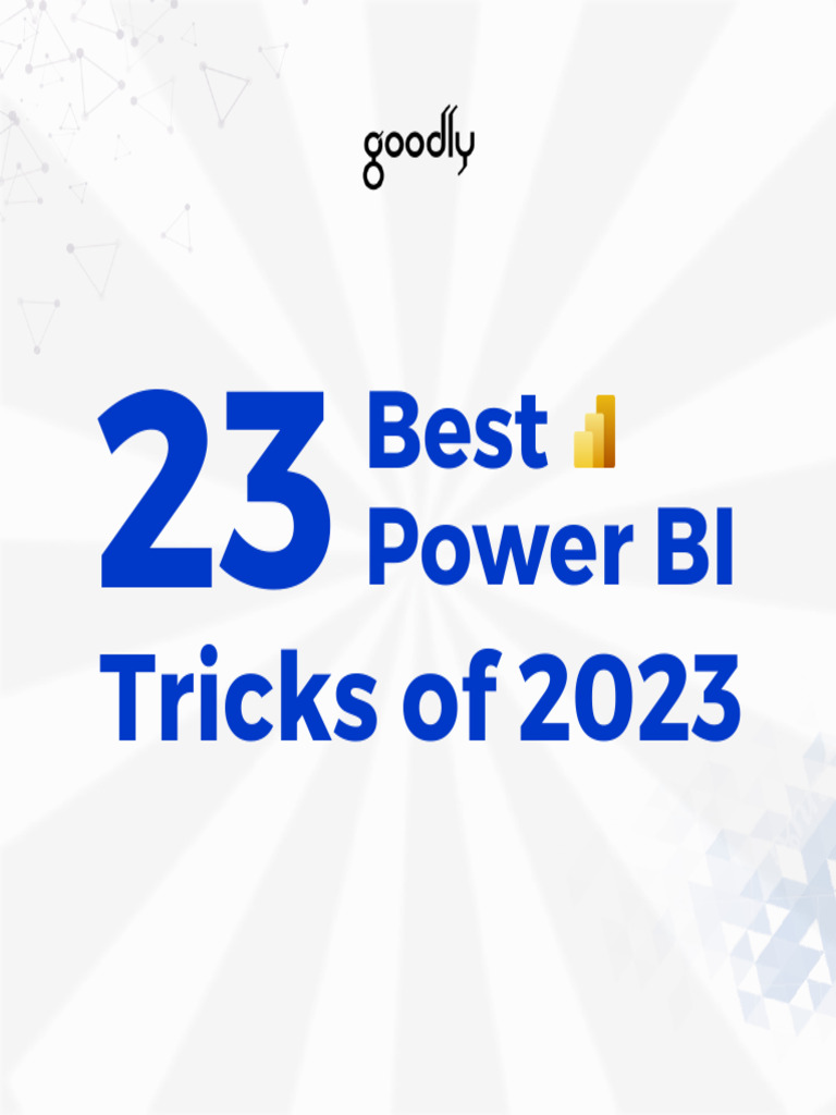 23 Best Power BI Tricks of 2023 | PDF