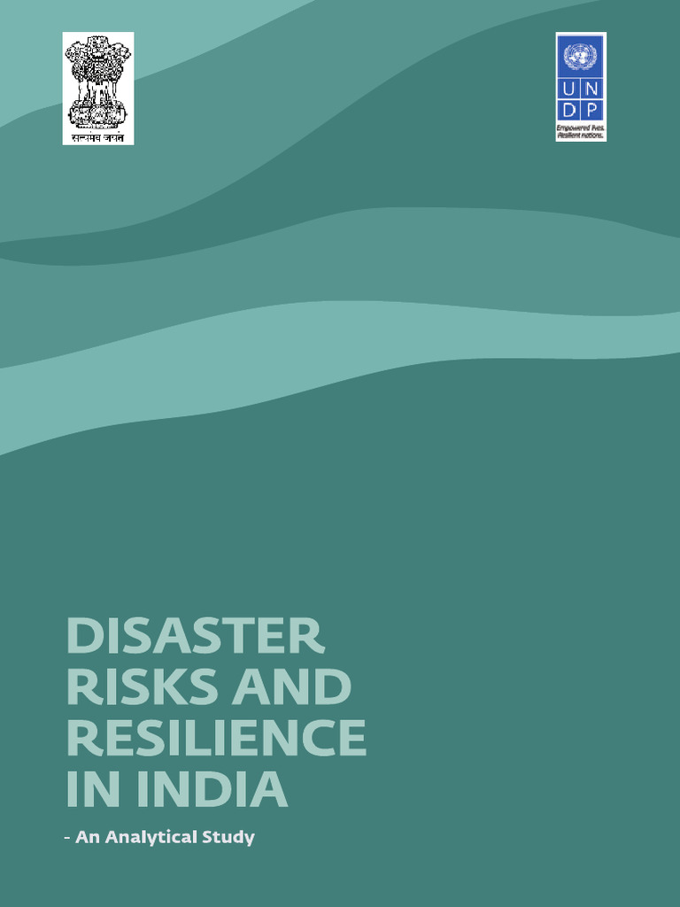 Disaster Risk and Resiience in India | PDF