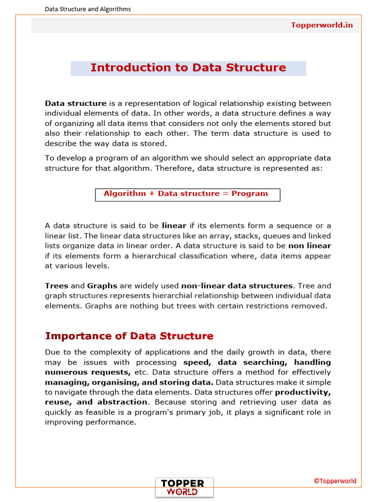 Introduction To Dsa Pdf Pointer Computer Programming Queue Abstract Data Type 