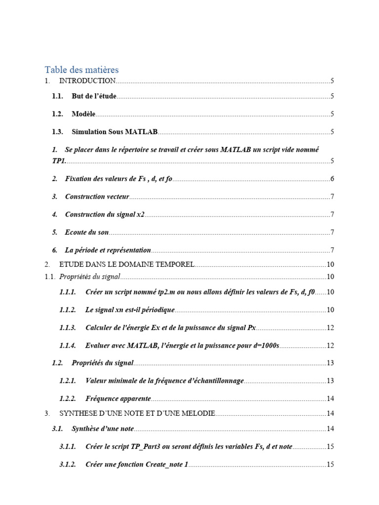 Rapport TP TS | PDF