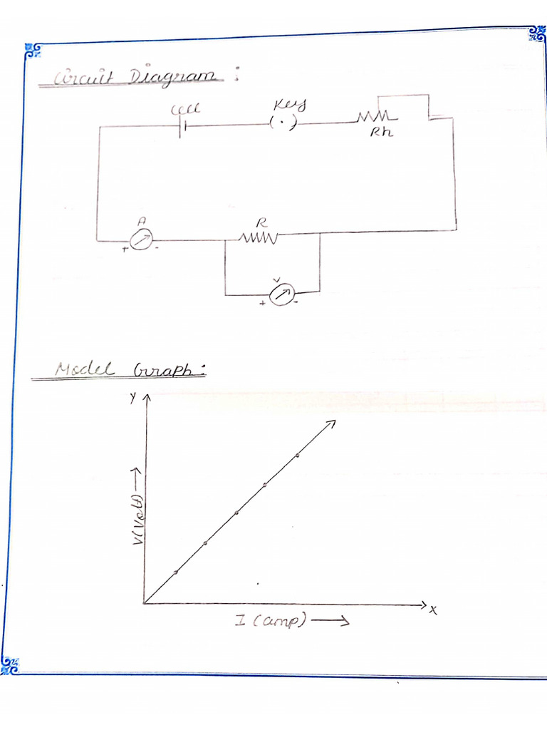Physics Record Note X | PDF