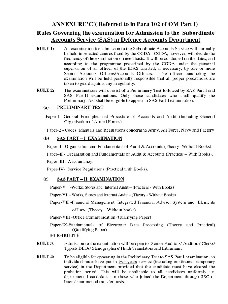 SAS Rules | PDF | Bookkeeping | Accounting