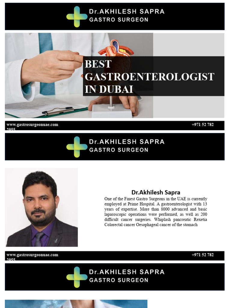 Best Gastroenterologist in Dubai | PDF | Gastroenterology | Abdomen
