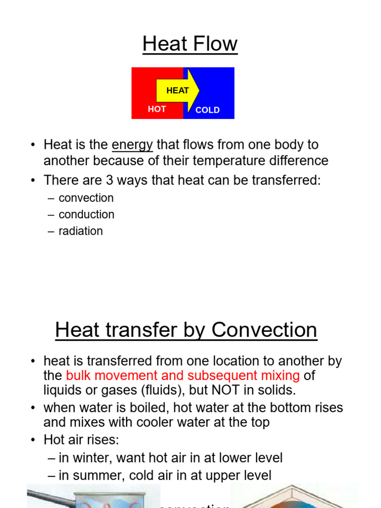 Lecture 10 Heat Thermodynamics Pdf Heat Transfer Heat