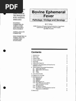 Bovine Ephemeral Fever | PDF | Virus | Medical Specialties