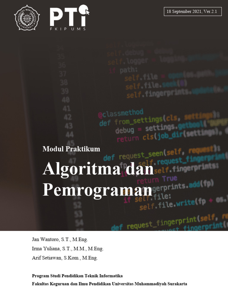 Modul 1. Pengenalan Algoritma | PDF