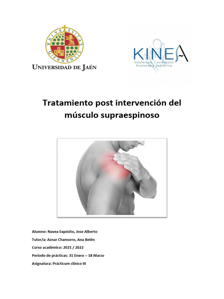 Navea Expósito, Jose Alberto Practicum III | PDF | Hombro | Medicina ...