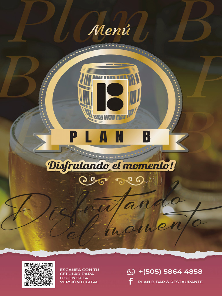 Menú Plan B | PDF