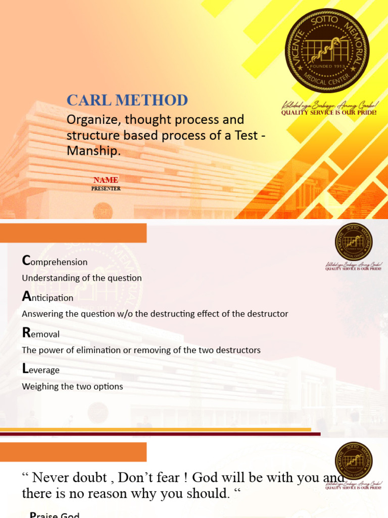 Carl Method | PDF