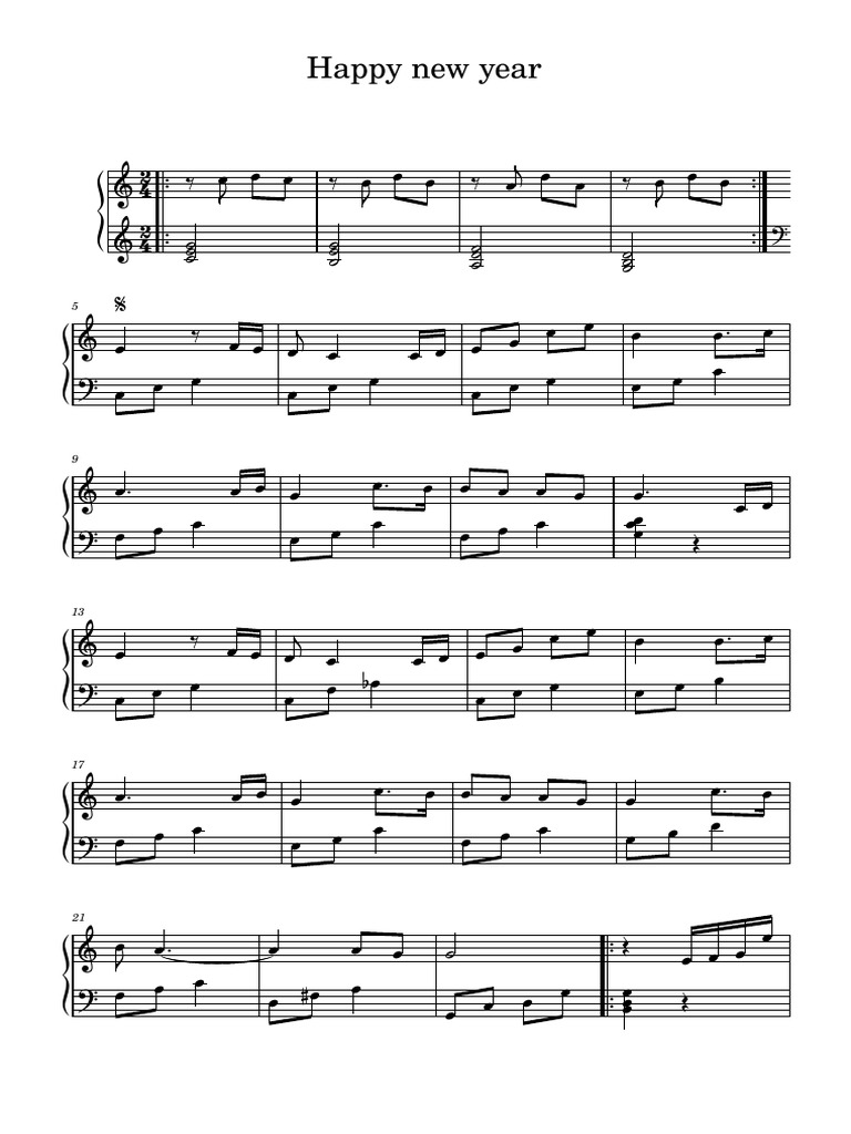 Happy New Year | PDF