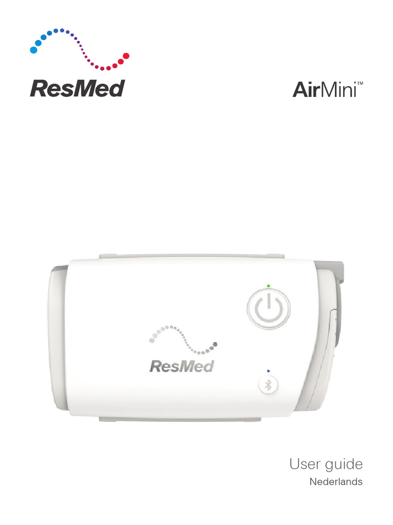 Resmed Airmini Nederlandse Handleiding | PDF