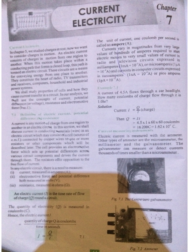 Electric Currents (From SSS Physics) | PDF