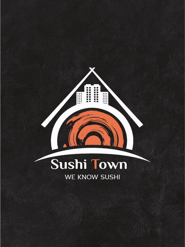 Sushi Town - Menu | PDF | Sushi | Food Ingredients