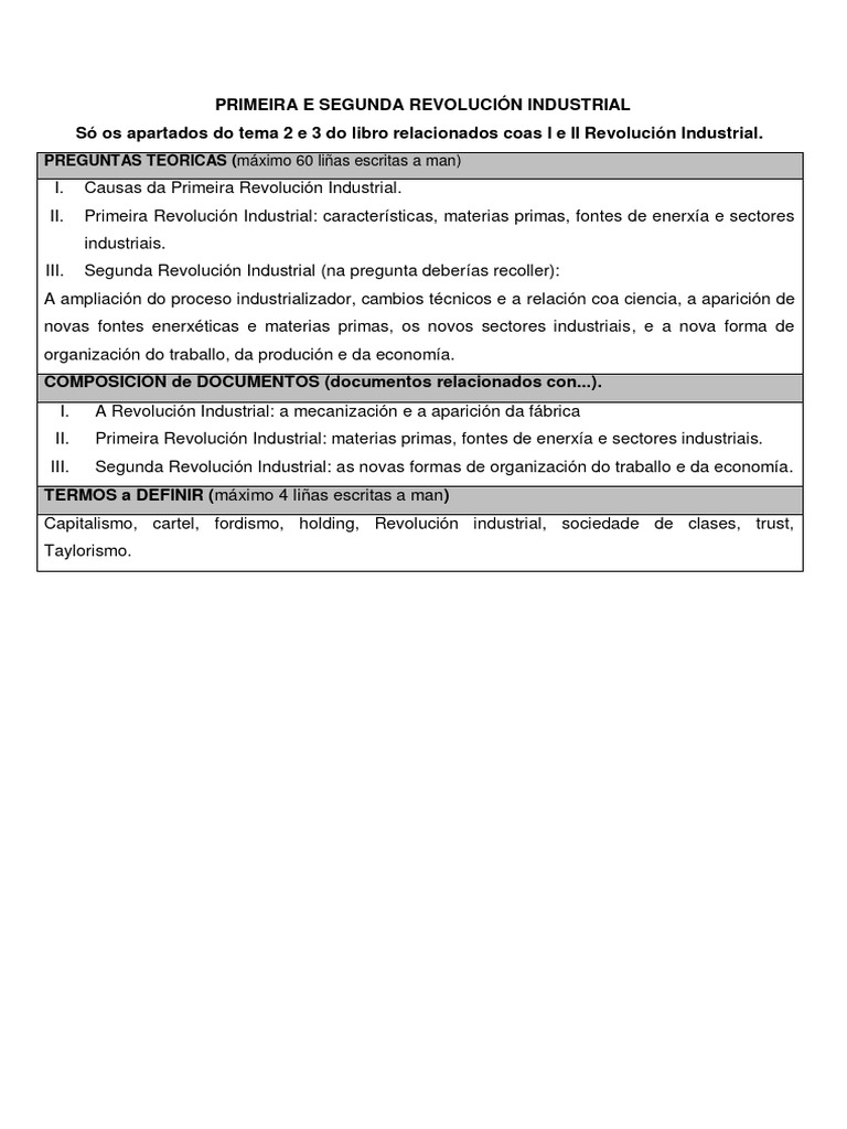 TEMA 2 e TEMA 3 I Revolucià Ns IndustriaL e II Revolucià N Industrial ... TEMA 2 e TEMA 3 I Revolucià Ns IndustriaL e II Revolucià N Industrial ...