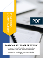 Panduan Apliaksi Presensi BPS | PDF