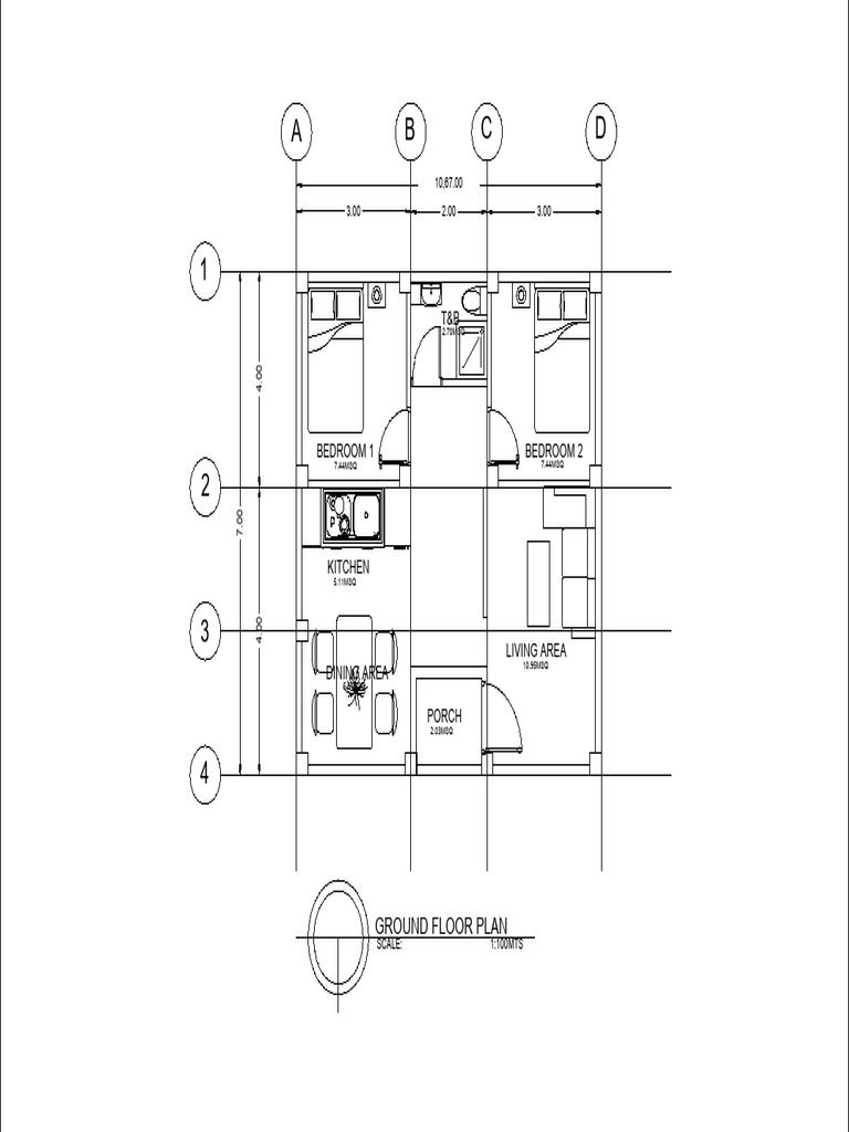 1 Storey Residential Model | PDF