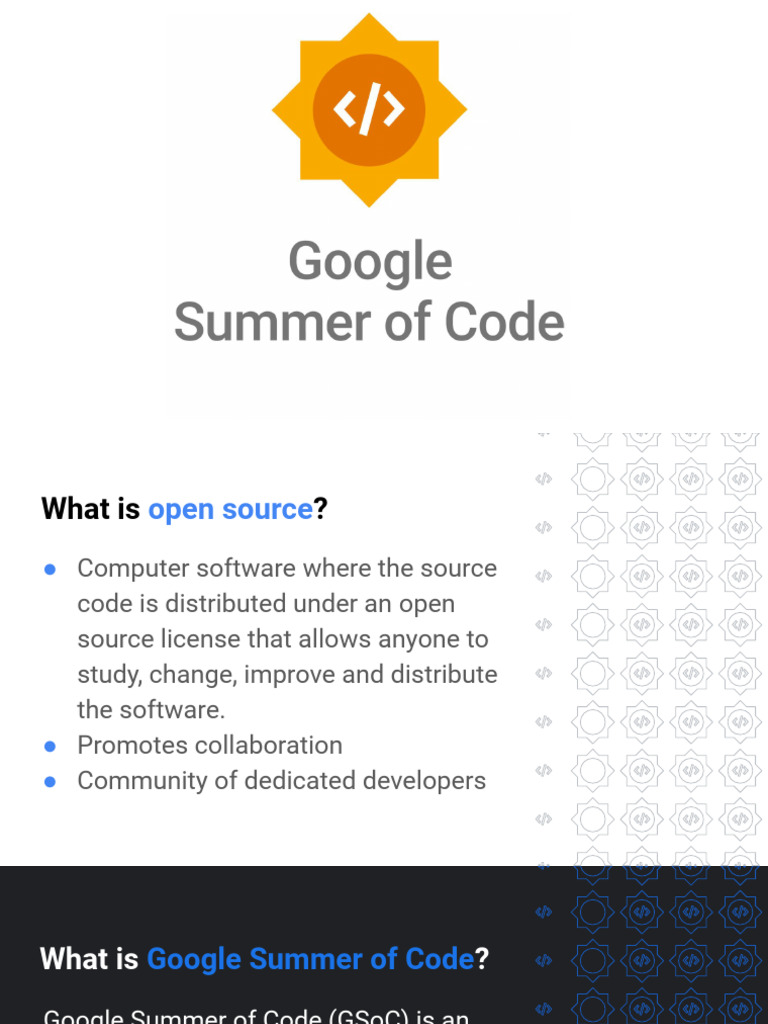 GSo C2024 Presentation | Download Free PDF | Open Source | Source Code