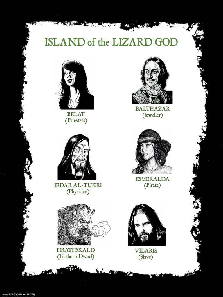 Island of The Lizard God PCs v1.0 | PDF | Surgery | Dwarf (Dungeons ...