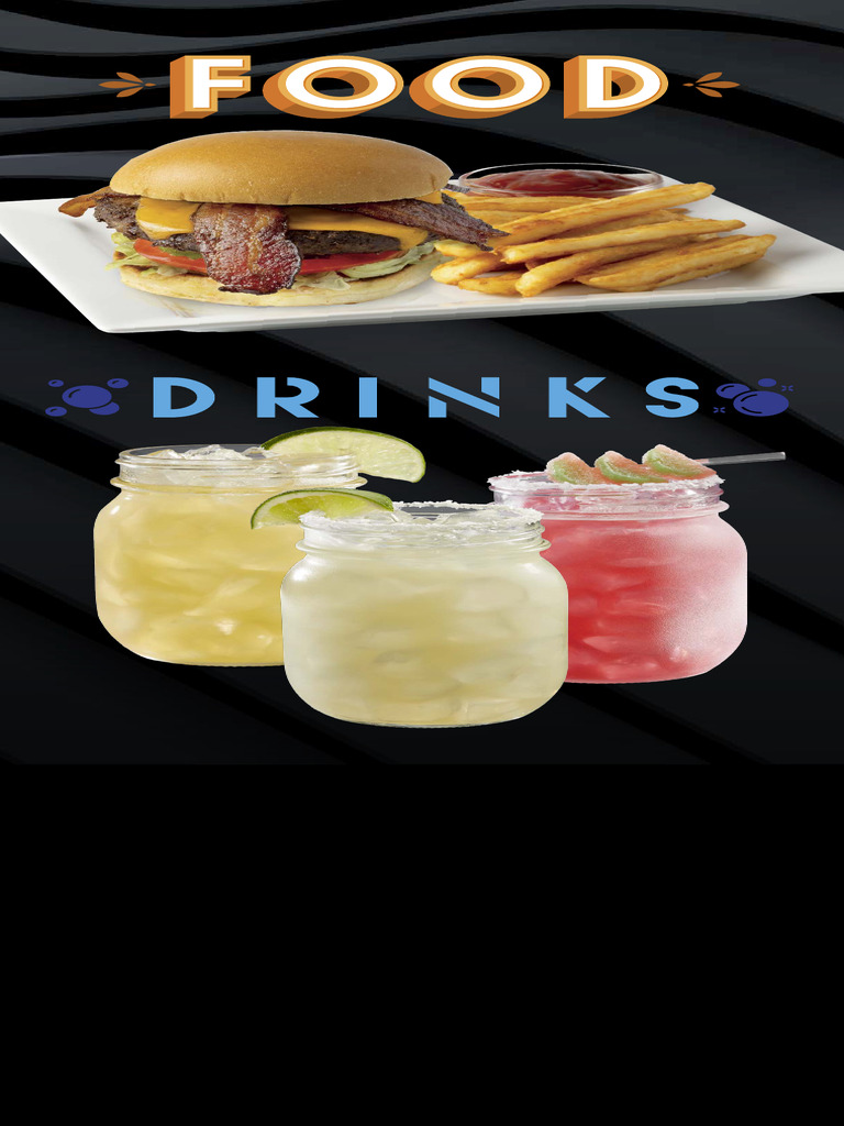 Cinebarre Food Menu | PDF | Pizza | Hamburgers