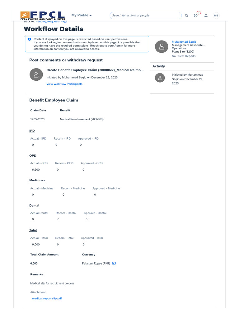 Employee Profile - SuccessFactors | PDF | Internet | Information Science