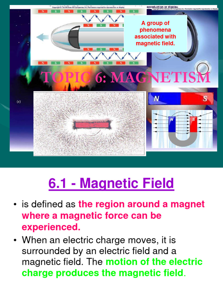 Chapter 6 Magnetism | PDF