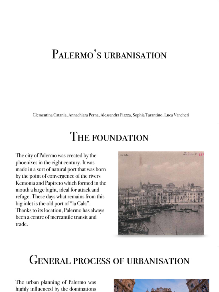 Palermo's Urbanisation | PDF | Palermo | Sicily