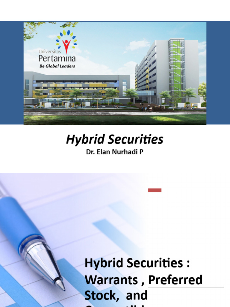 Understanding Hybrid Securities | PDF | Bonds (Finance) | Preferred Stock