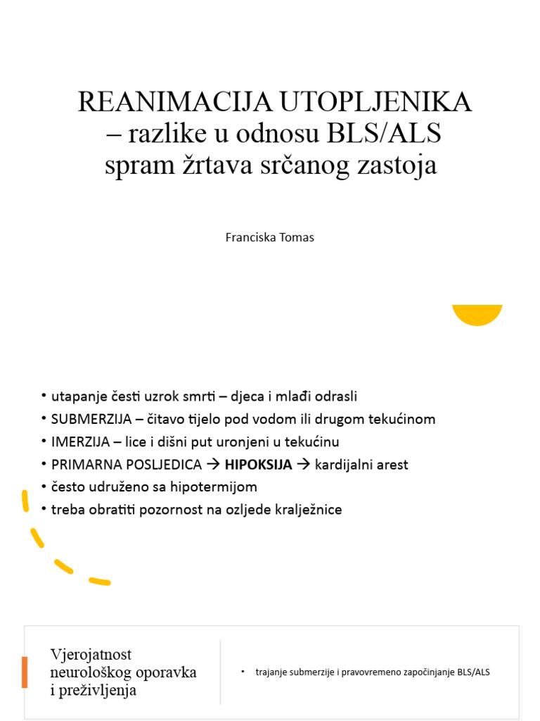 Reanimacija Utopljenika | PDF