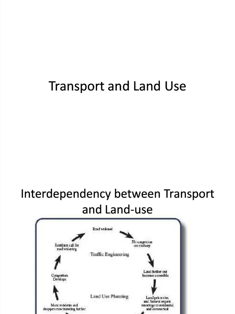 Transport and Land Use Interdependency | PDF