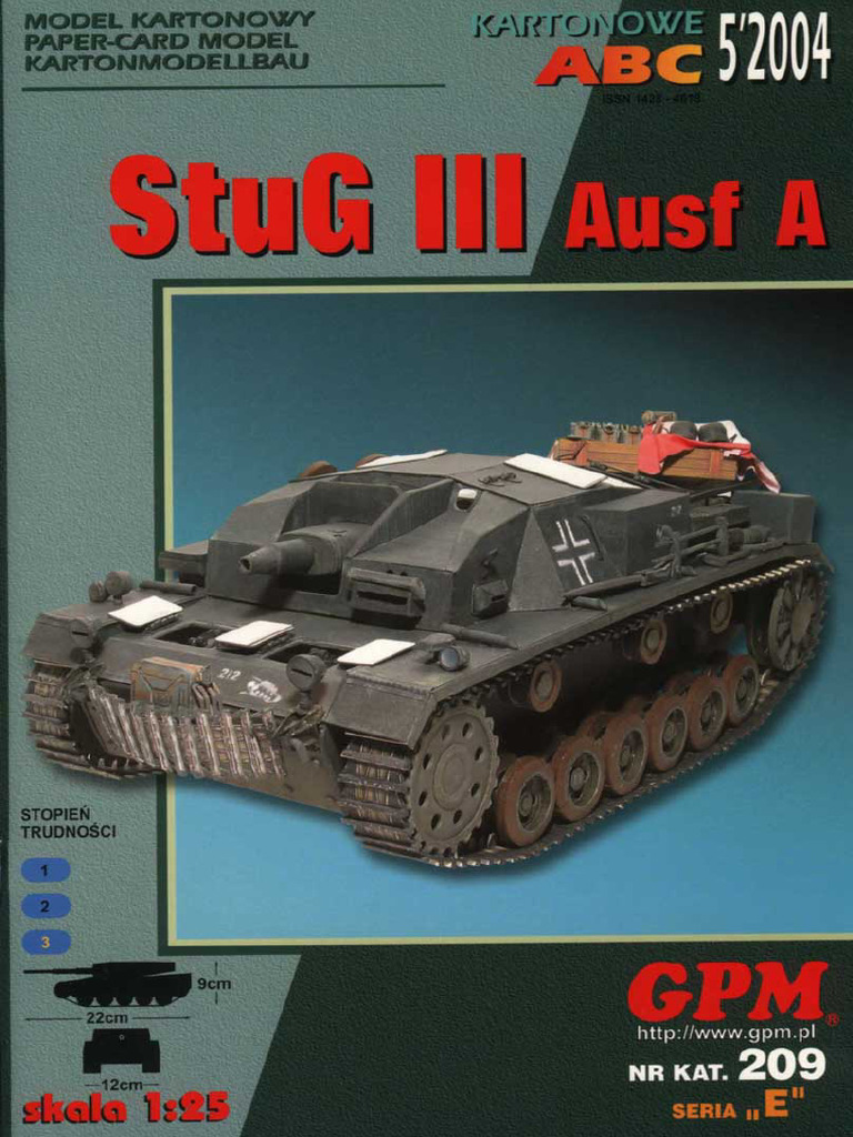 (GPM 209) - StuG III Ausf A | PDF