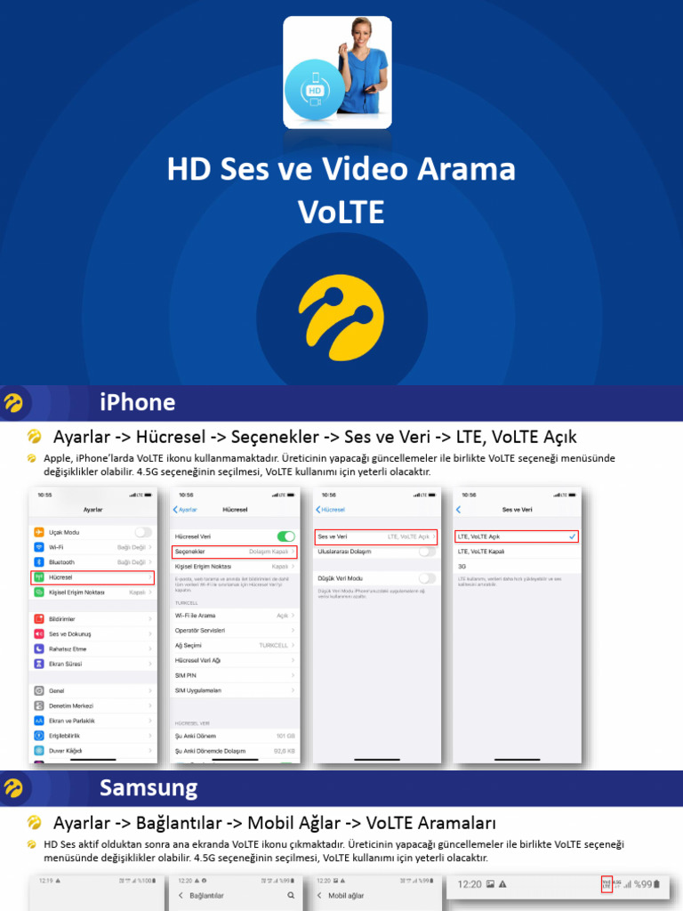 HD Ses Ve Video Arama Volte v4 | PDF