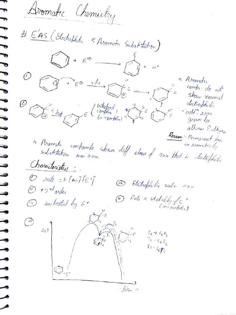 Organic Aromatic Notes | PDF