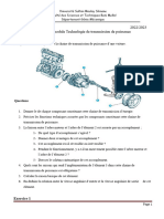 Train épicycloidal et formule de Willis | PDF