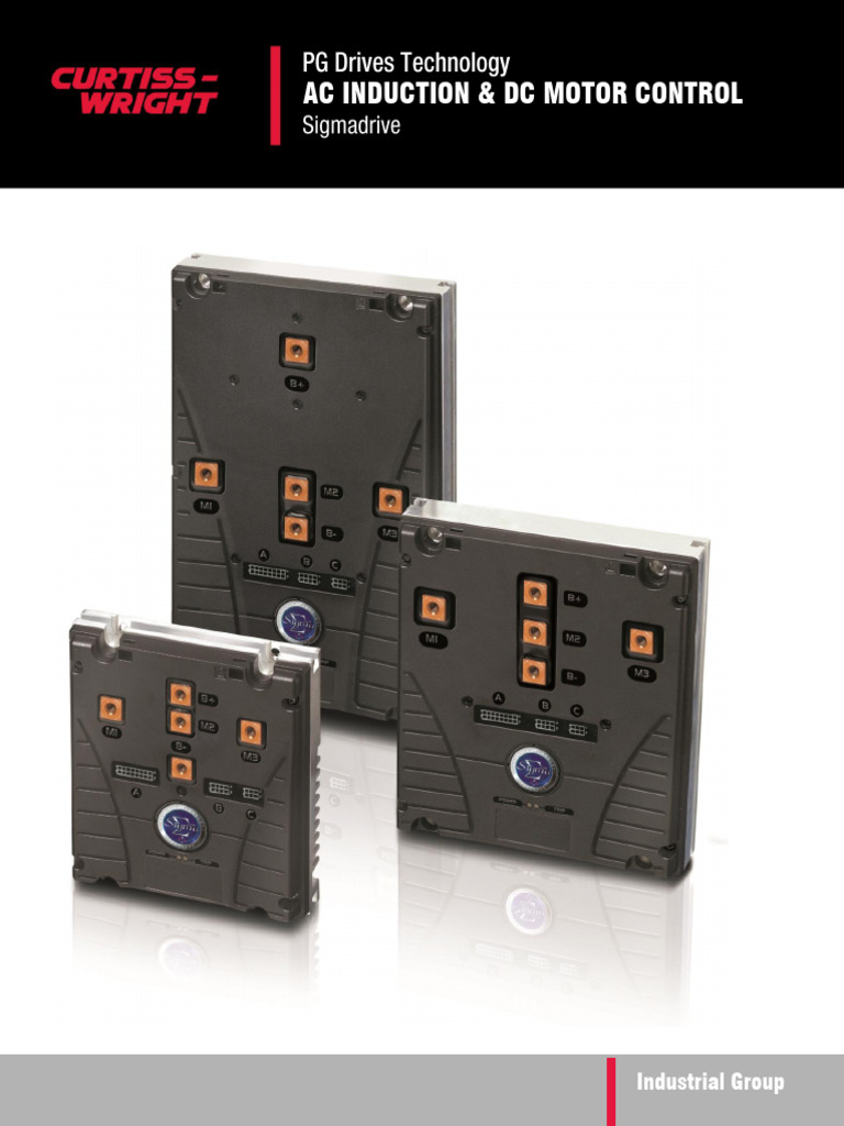 CW PG Drives Technology Sigmadrive AC Induction and DC Motor Controller | PDF