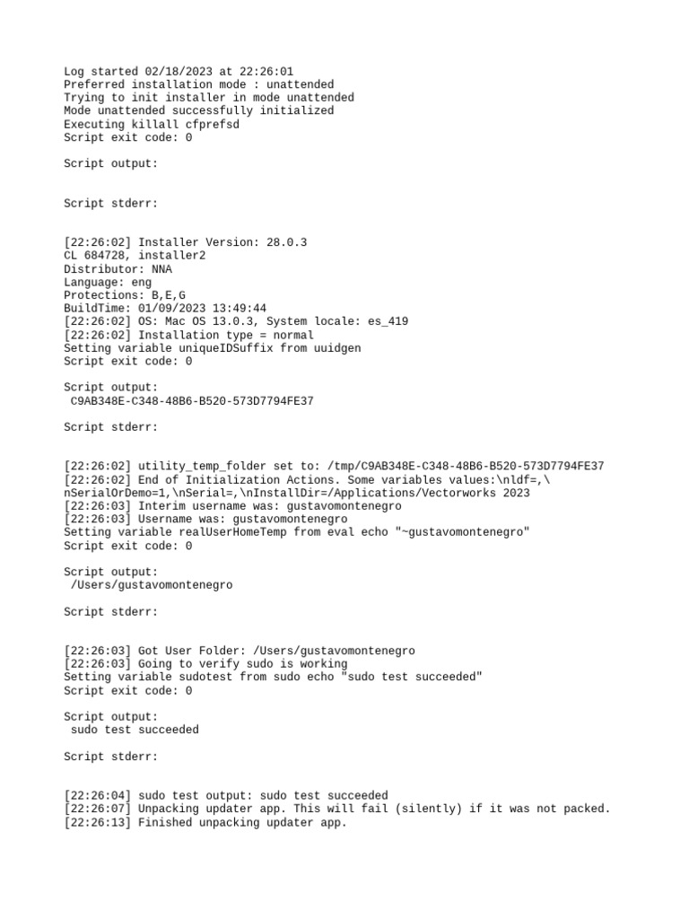 Installer Log | PDF | Installation (Computer Programs) | Mac Os