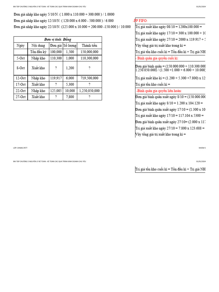 Gi I Bài Ôn CK-NLKT-L1 | PDF