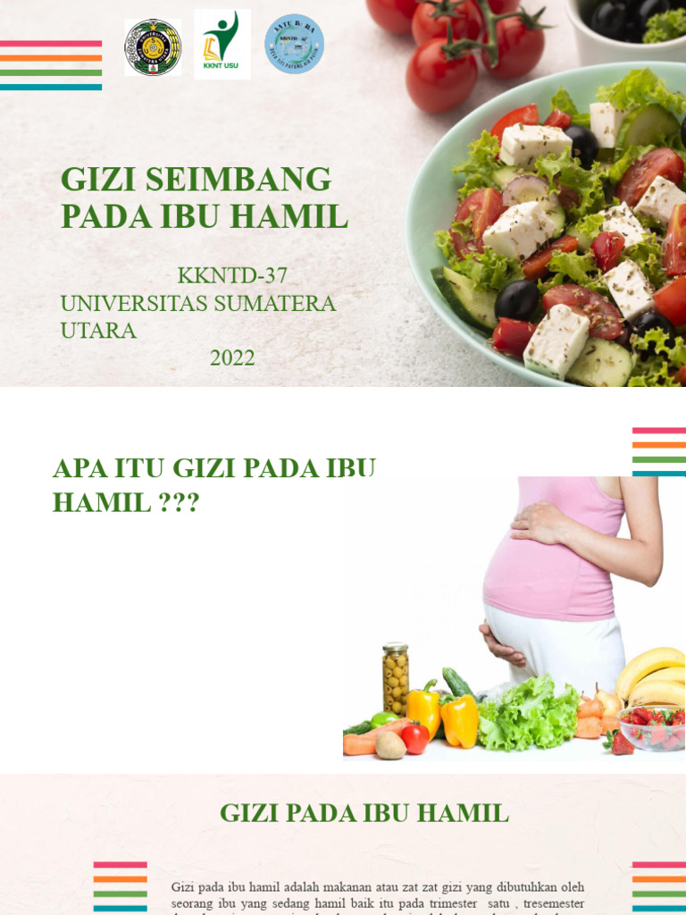 Gizi Seimbang Pada Ibu Hamil | PDF