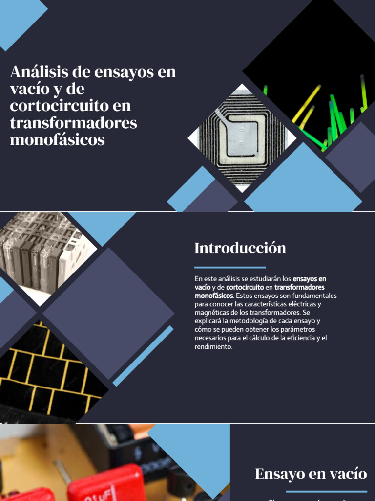 Wepik Analisis de Ensayos en Vacio y de Cortocircuito en Transformadores Monofasicos ...