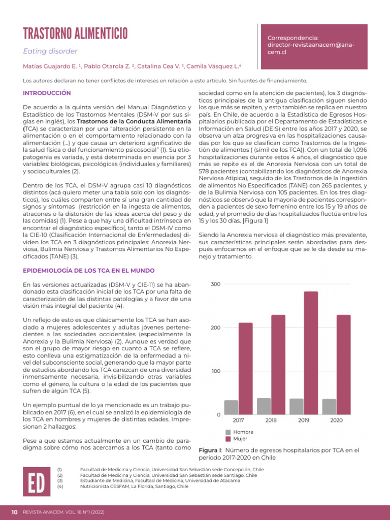 1 Trastorno Alimenticio | PDF