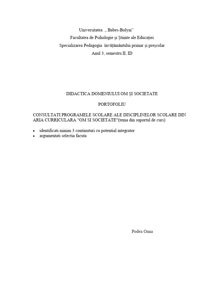 Didactica Om Societate | PDF