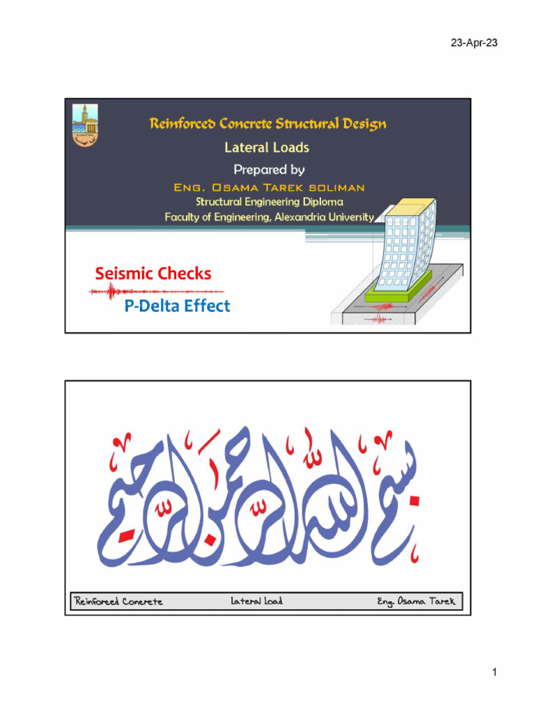 P-Delta Effect-1 | PDF