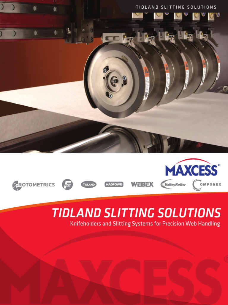 2021 Tidland Slitting Solutions Brochure | PDF | Paper | Paperboard