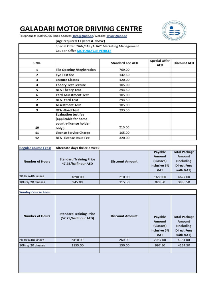Motorcycle Price List | PDF