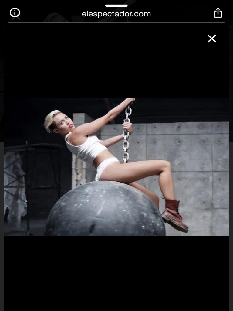 Miley Cyrus Se Desnuda en Wrecking Ball EL ESPECTADOR | PDF