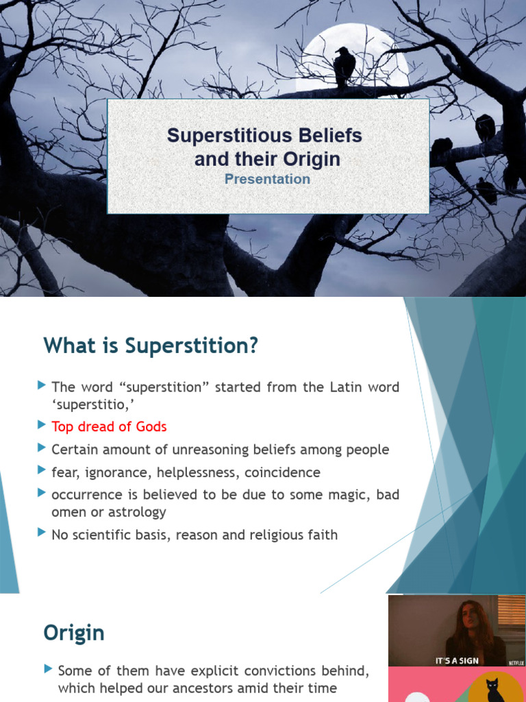 Superstitious Beliefs | PDF | Superstitions