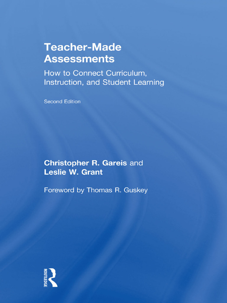 Teacher Made Assessments | PDF